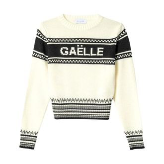 Gaëlle Paris Femme, Pulls, Multicolore, Taille: 42 FR Pull Logo Band