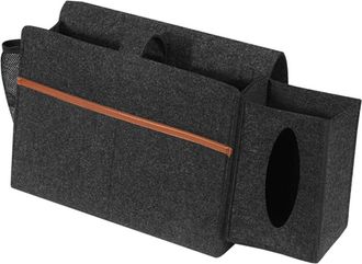 DOITOOL Filz Aufbewahrungstasche H&auml;ngend Multifunktionaler Organizer mit Mehrfachf&auml;chern f&uuml;r Schlafzimmer und Studentenwohnheim Nachttisch Atmungsaktives Mate