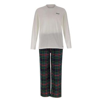 Polo Ralph Lauren Ensemble de pyjama en jersey de coton et flanelle &agrave; carreaux - Homme - V&ecirc;tements de nuit et de d&eacute;tente - Multicolore - Taille: M