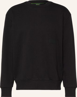 HUGO BOSS Sweatshirt schwarz
