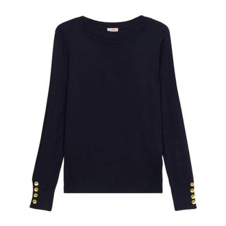 Oltre Damen, Strickwaren, Blau, SGr&ouml;&szlig;e