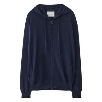 Lisa Yang Cardigan z fermetureure &eacute;clair - Homme - Sweatshirts et sweats &agrave; capuche - Bleu - Taille: XL