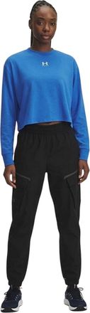 Under Armour Unstoppable Sweatshirt f&uuml;r Damen, mit kurzem Rei&szlig;verschluss, Fleece (Jasper)