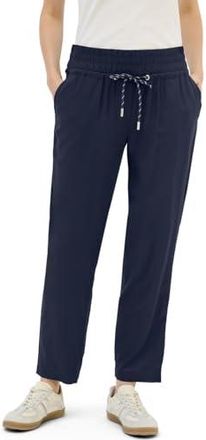 Cecil B379448 Pantalon Ample, Urban Navy Blue, M / 28L Femmes