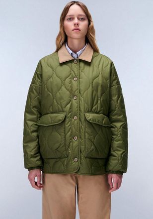 Napapijri Wendejacke A-SECRET W SPHAGNUM G1V Mit hochwertigem Markenlogo am &Auml;rmel