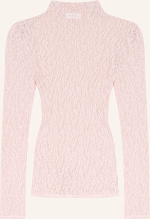 Rich & Royal Longsleeve Aus Spitze rosa