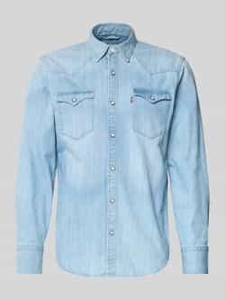 Levi's Regular Fit Jeanshemd aus reiner Baumwolle Modell BARSTOW
