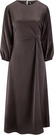 Riani Satin Kleid mit Twist-Detail