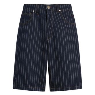 Philipp Plein Herren, Shorts, Blau, W34Gr&ouml;&szlig;e