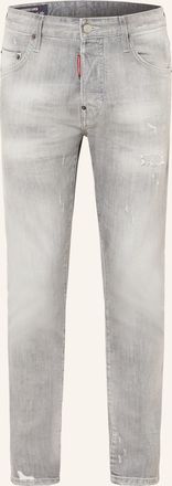 Dsquared2 Destroyed Jeans Skater Extra Slim Fit grau