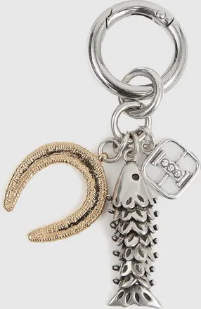 Isabel Marant Porte Cles Minifish Kr Silver Dor&eacute;, D&eacute;fil&eacute;