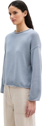 Marc O'Polo Strickpullover Heavy Weight Cotton, Loose Fit, Rollkanten an allen S&auml;umen