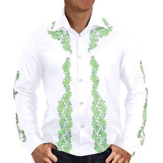 Generic T-shirt pour homme - Motif r&eacute;tro europ&eacute;en occidental - Imprim&eacute; - D&eacute;contract&eacute; - Confortable - Tendance - Commerce ext&eacute;rieur - Entreprise - Revers - Che