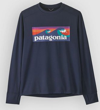 Patagonia Cap Sw Kids Longsleeve T-Shirt new navy