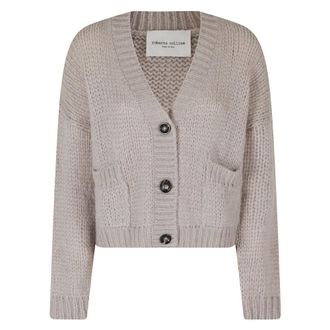 Roberto Collina Femme, Pulls, Beige, Taille: 38 FR Cardigans