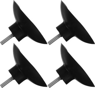 PartyKindom 4 St&uuml;ck Saugnapf f&uuml;&szlig;e mit Schrauben rutschfeste Kunststoff Anti rutsch Pads f&uuml;r French Fry Cutter Stabile M&ouml;belunterlagen Einfache Montage f&uuml;r Gewerbl