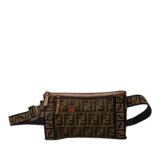 Fendi Pre-owned Canvas Belt Bag - - Pre-owned - Damen - Braun - ONE SIZE