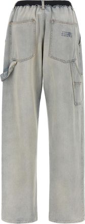 Maison Margiela Cotton Relaxed Fit Cargo Pants - Blue