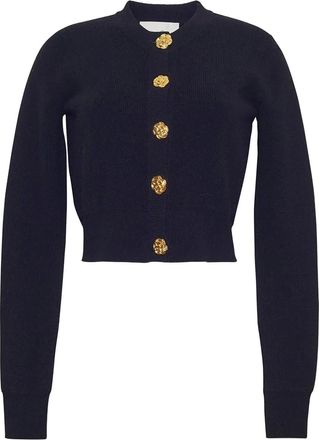 Cara Cara cardigan Ellery à design côtelé - Noir