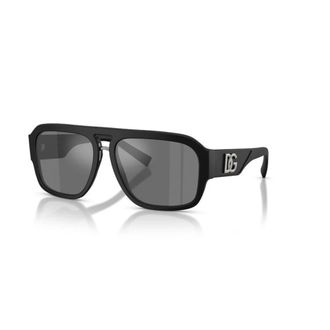 Dolce & Gabbana Pilot Sonnenbrille - - Accessories - Herren - Schwarzk - 58 MM