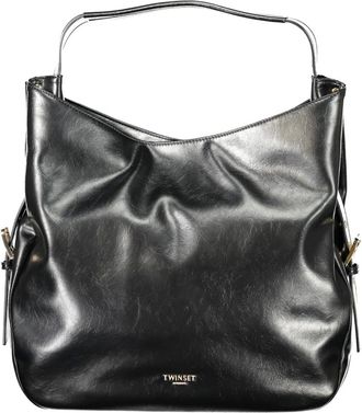 Twinset Femme, Sacs, Noir, Taille: ONE Size Sac Hobo avec Boucles
