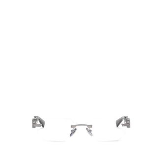 Balmain Geometrische randlose Brille - - Accessories - Herren - Grau - 55 MM