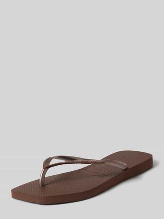Havaianas Zehentrenner mit strukturierter Sohle Modell SLIM