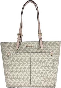 Michael Kors Jet Sest Travel Sac fourre-tout double poche Taille M, Blush vanille/poudre, Medium