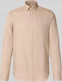 Bugatti Freizeithemd mit Knopfleiste