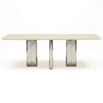 Gabrielle Paris Table &agrave; manger en bois laqu&eacute; Chrysoline Gabrielle Paris