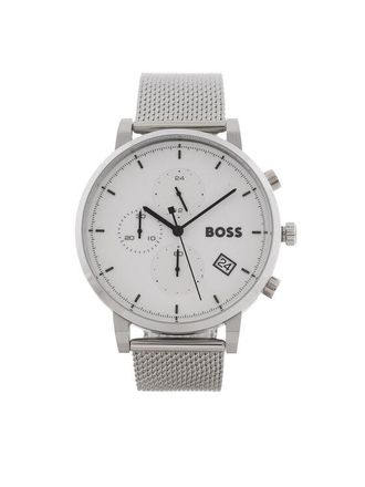 HUGO BOSS Uhr Skymaster 1513933 Silberfarben