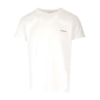 Isabel Marant Zafferh T-Shirt - - Tops - Herren - Wei&szlig; - XL