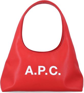A.P.C. A.p.c., Femme, Sacs, Rouge, Taille: ONE Size Baby Ninon Shoulder Bag