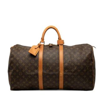 Louis Vuitton Pre-owned Keepall 55 - - Pre-owned - Damen - Braun - ONE SIZE