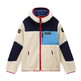Napapijri Yupik Full-Zip Fleece - - Sport - Herren - Wei&szlig; - L