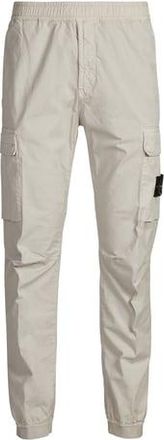 Stone Island Pantalon cargo en coton m&eacute;lang&eacute;
