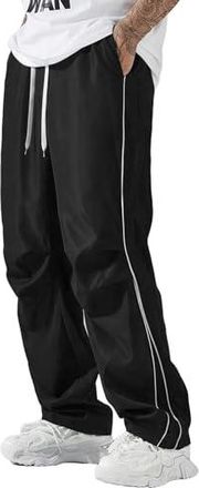 Generic Pantalon de jogging pour homme - S&eacute;chage rapide - Pantalon de sport l&eacute;ger et respirant - Pantalon de surv&ecirc;tement - Pantalon de fitness avec poches zip