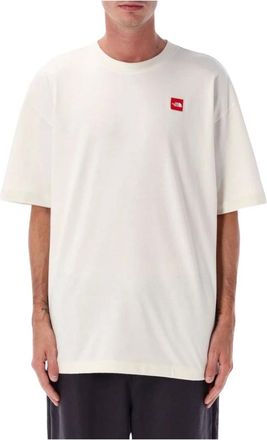 The North Face Homme, Tops, Beige, Taille: M Red Box Short Sleeve Tee