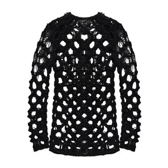 Comme Des Gar&ccedil;ons Pullover im Vintage-Look - - Knitwear - Herren - Schwarzk - M