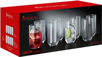 Spiegelau Longdrink Set/8 494/09 Linear [SET8] [SP]