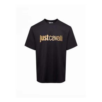 Just Cavalli T-Shirts und Polos Schwarz - - Tops - Herren - Schwarzk - M