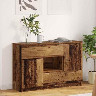 vidaXL vidaXL Buffet Bois Ancien 100 x 30 x 65,6 Bois ding&eacute;nierie