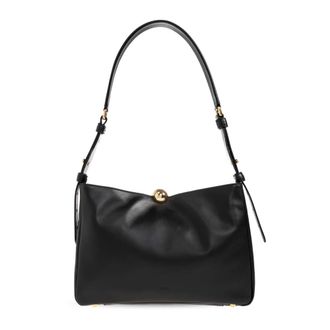 Furla Femme, Sacs, Noir, Taille: ONE Size Sfera Soft Medium Shoulder Bag