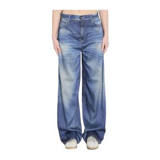 Golden Goose Wide-Leg Jeans - - Jeans - Damen - Blau - S