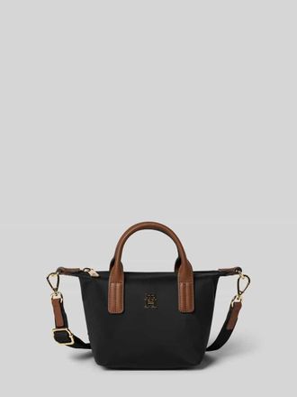 Tommy Hilfiger Henkeltasche mit Logo-Applikation aus Metall Modell POPETTE MICRO