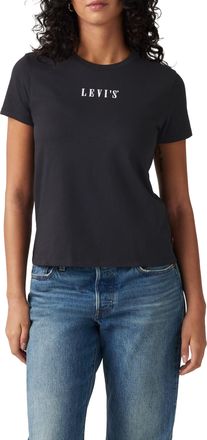 Levi's Womens 17369-3091 Shirt, Serif Emb Caviar, Medium