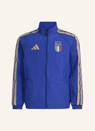 adidas Italien Kids Anthem Heimjacke blau