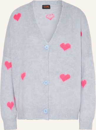 Miss Goodlife Miss Goodlife Strickjacke Mit Alpaka blau