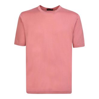 Dell'Oglio Homme, Tops, Rose, Taille: XL T-Chemises