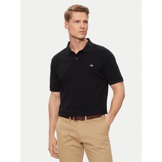 GANT Poloshirt Shield 2210 Schwarz Regular Fit